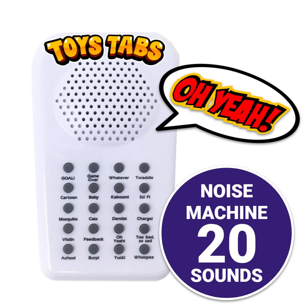 Toys Tabs Noise Machine - 20 Sounds! (Batteries Included) | Toys Tabs ...